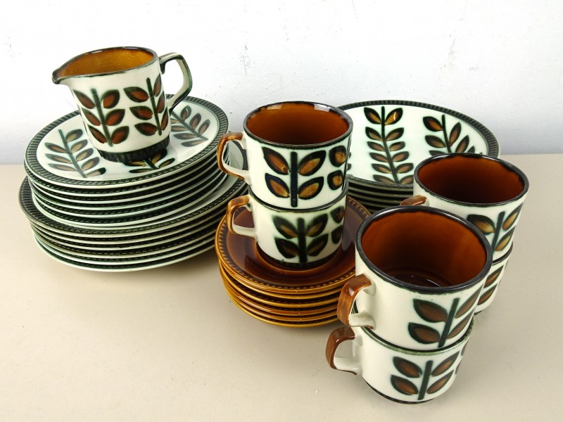 Aardewerk servies (RAMBOUILLET BOCH) - Kringwinkel