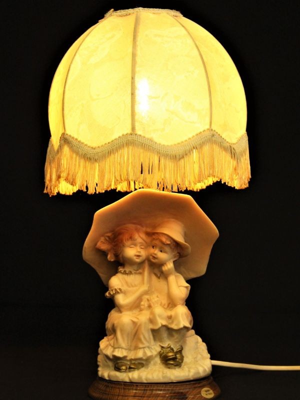 Vintage italiaanse lamp - Kringwinkel