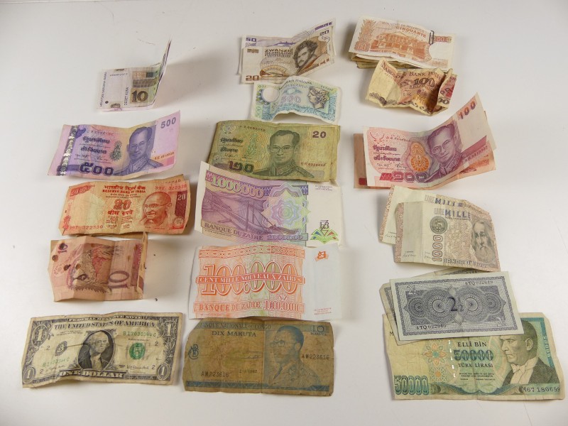 Vintage Briefgeld - wereld (geen geldig betaalmiddel) - Kringwinkel