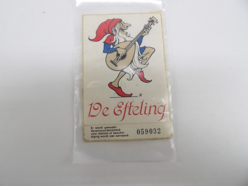 Vintage Parkeersticker: De Efteling - Kringwinkel