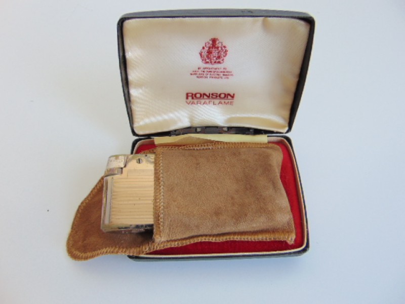 Vintage Aansteker: Ronson Varaflame, England - Kringwinkel