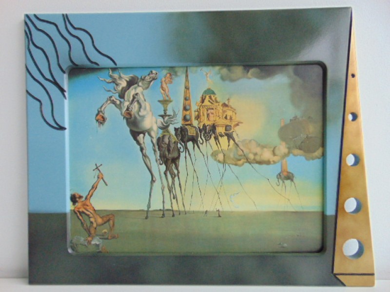Kader met Prent: The Temptation of Saint Anthony, Salvador Dali ...