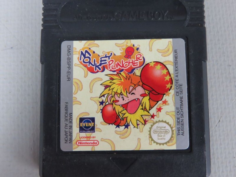 Monkey puncher Nintendo game boy - Kringwinkel