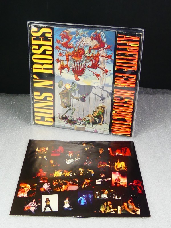 LP Guns N' Roses – Appetite For Destruction - Kringwinkel