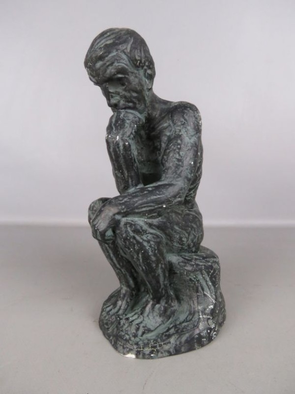 Beeld ' De Denker' - Kringwinkel
