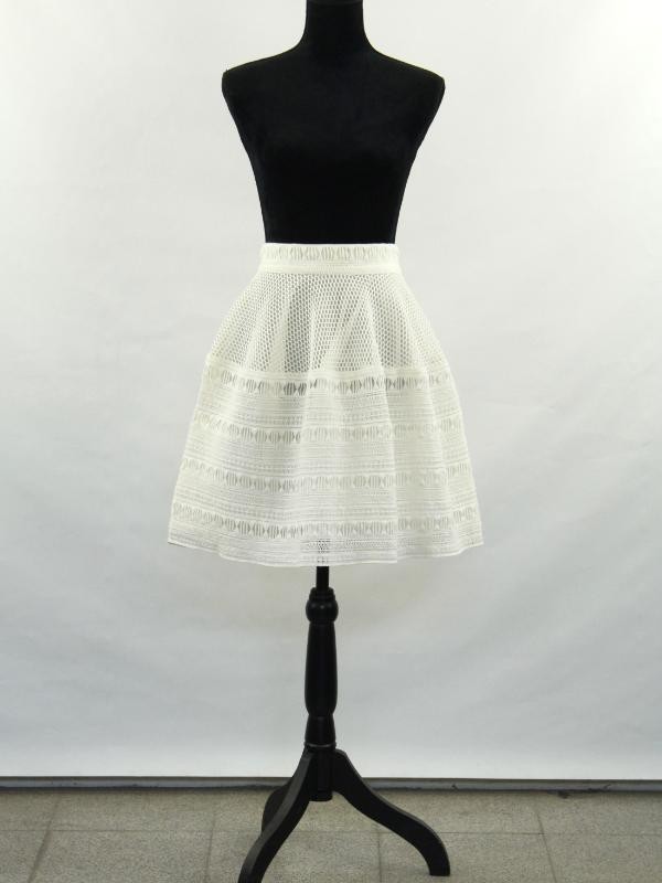 Elegant Witte Rok van Pinko – Italiaans Design – Maat 42 (I) - Kringwinkel