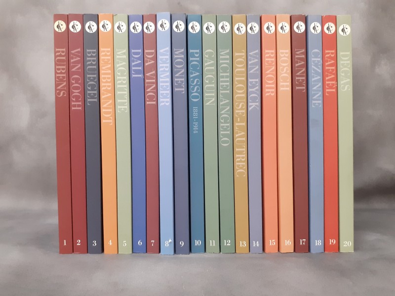 Boek: 20-delige reeks "De Mooiste Meesterwerken van" - Kringwinkel