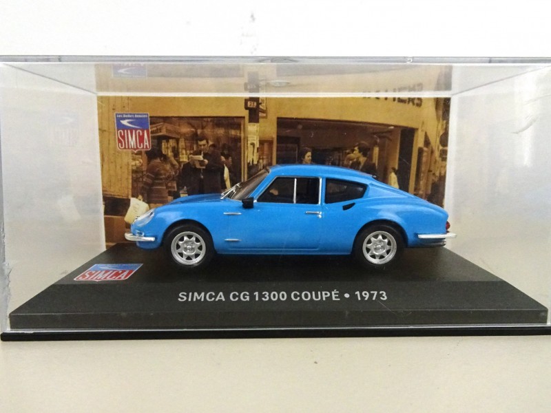 SIMCA CG 1300 Coupé op schaal - Kringwinkel