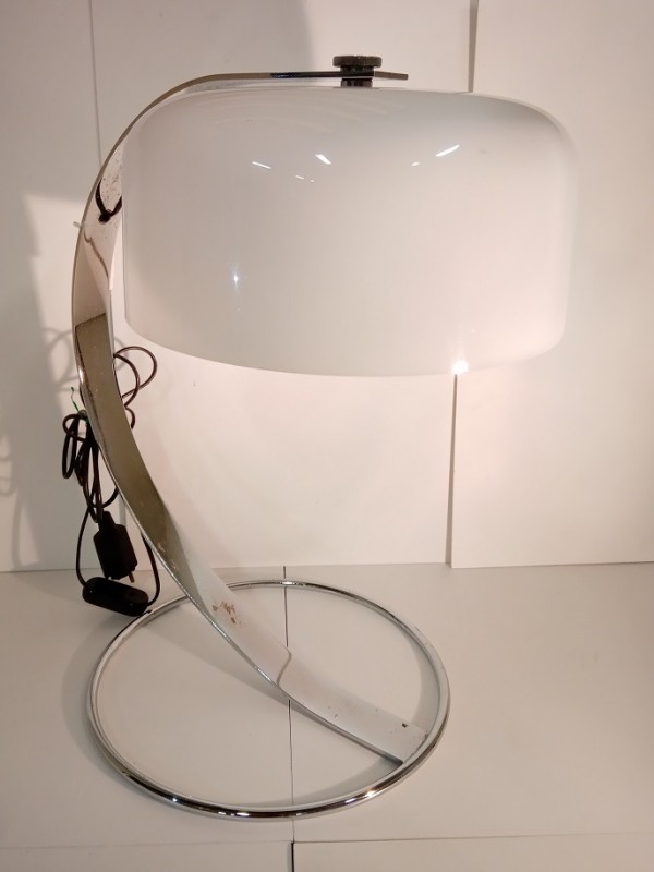 Witte design bureau lamp - Kringwinkel
